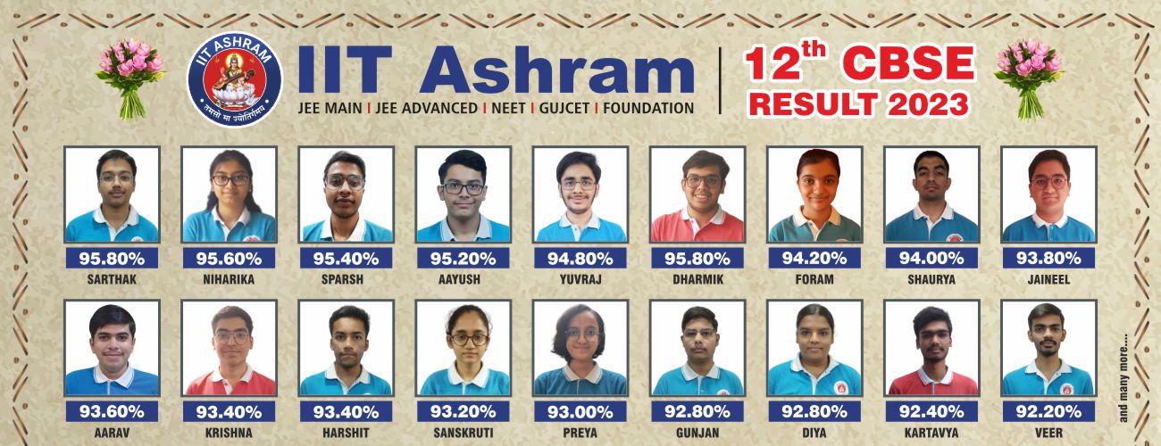 WELCOME TO IIT ASHRAM - VADODARA For IIT-JEE, NTSE, NSEJS, KVPY & Olympiad Aspirants